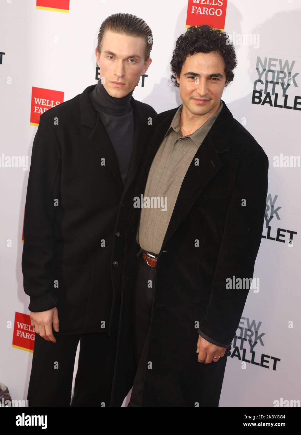 September 28, 2022, New York City, New York, USA: HARRISON BALL and ZAC ...