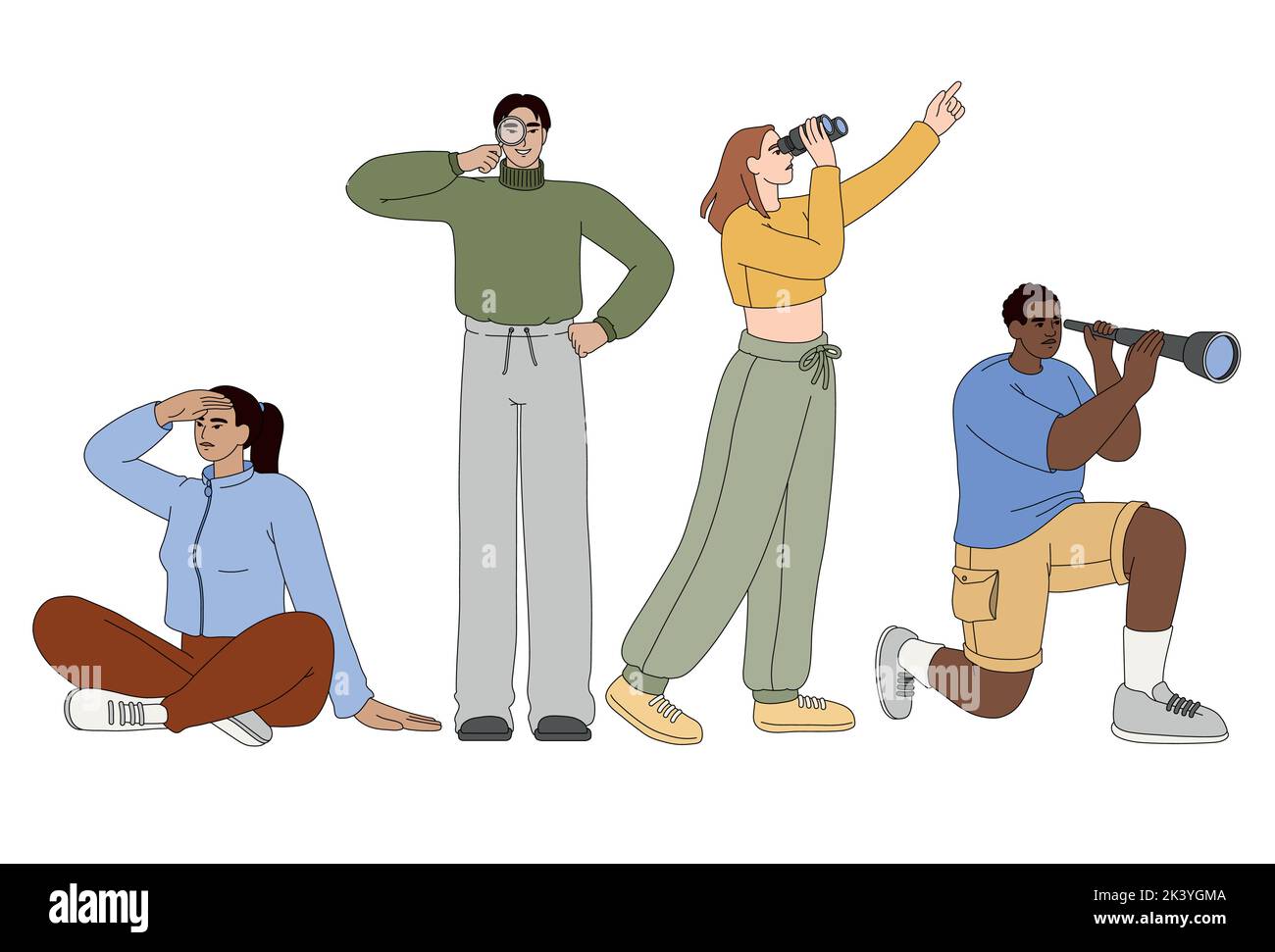 Concept of new horizons Cut Out Stock Images & Pictures - Alamy