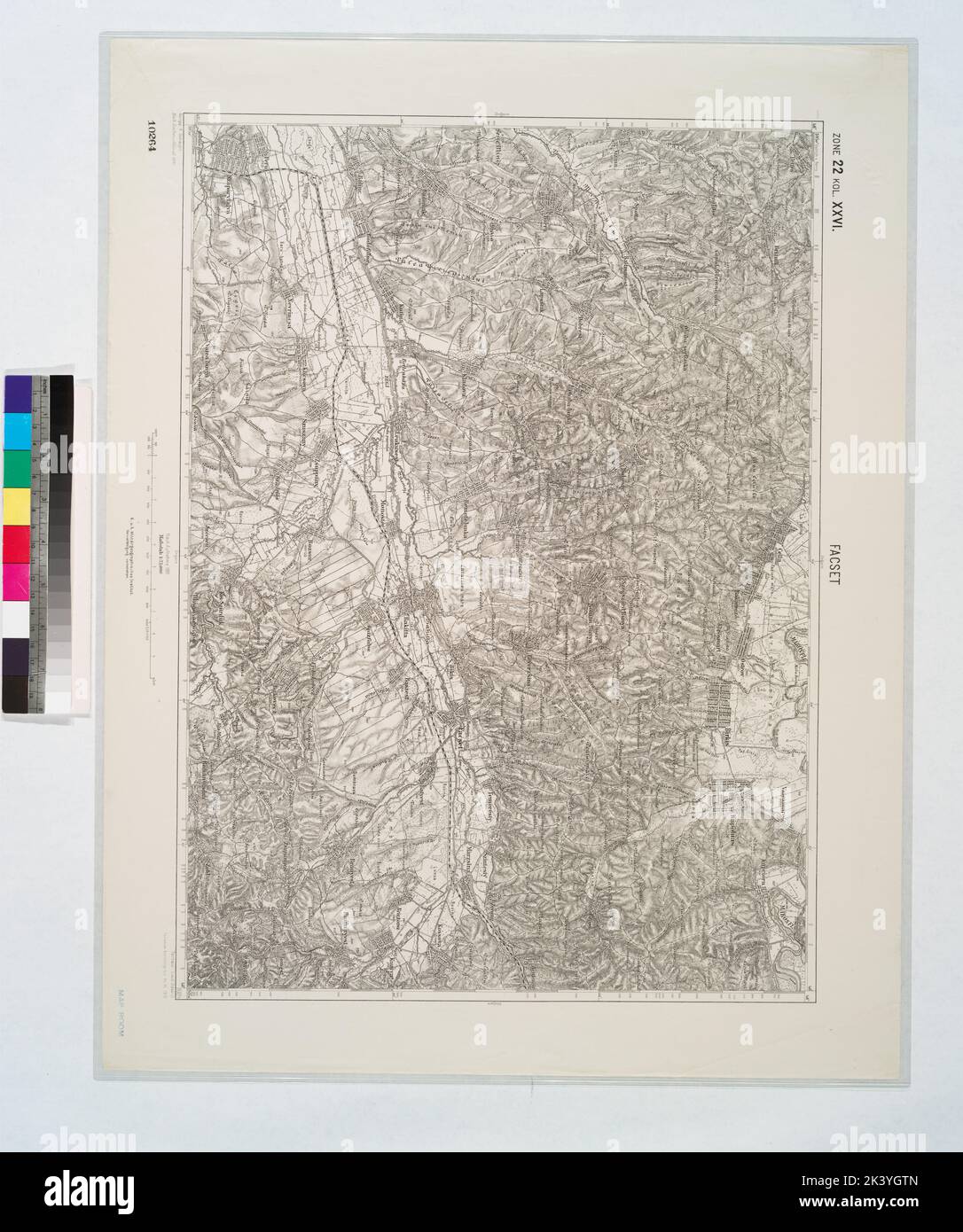 Facset. Cartographic. Maps, Topographic maps. 1910. Lionel Pincus and ...