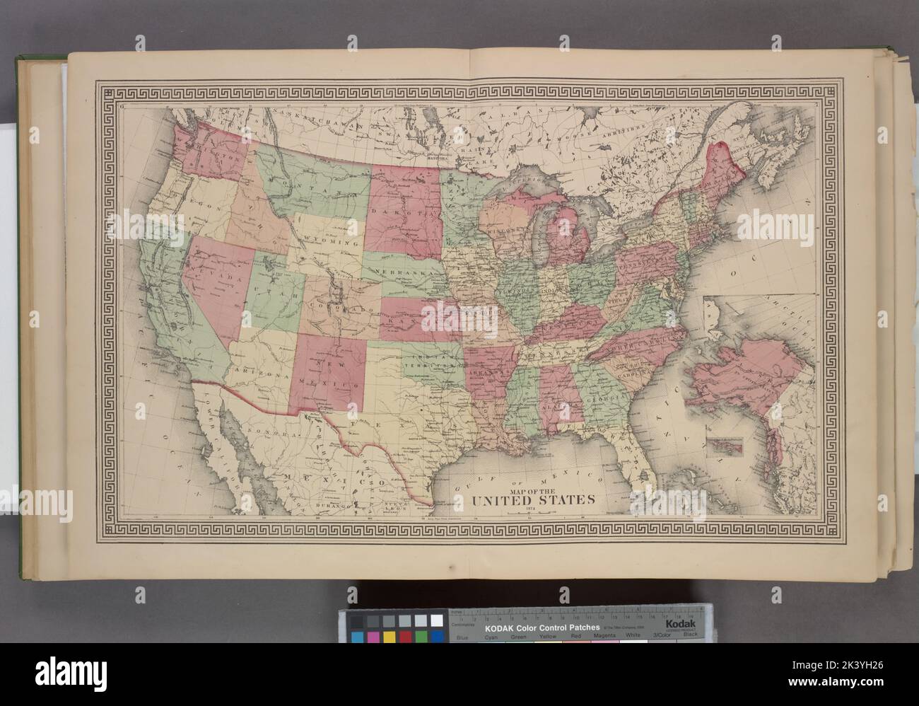 Maps of The United States Cartographic. Atlases, Maps. 1875. Lionel ...