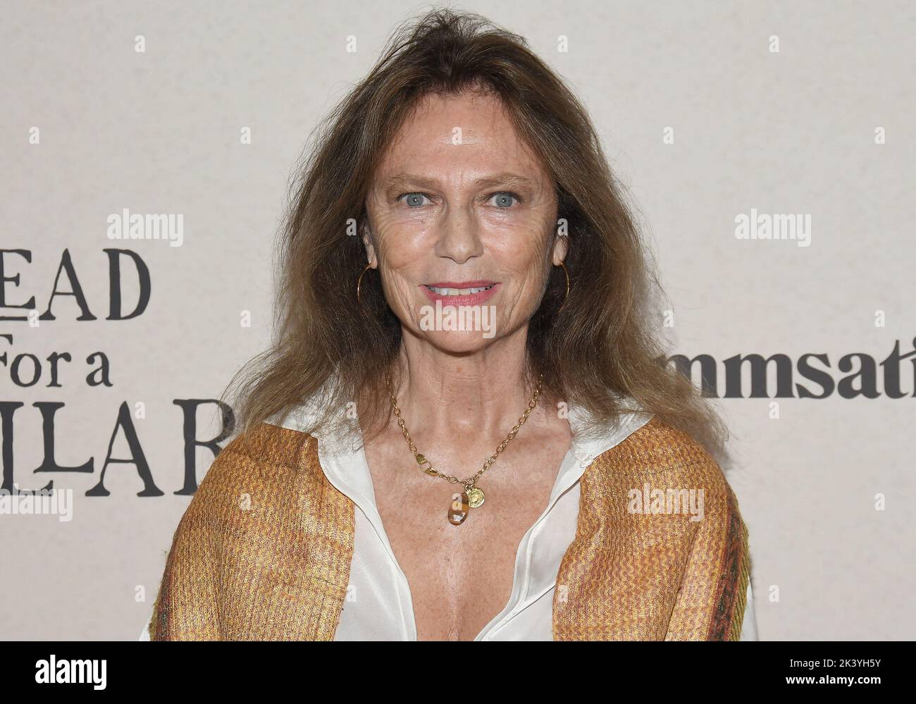 Jacqueline Bisset arrives at the DEAD FOR A DOLLAR Premiere held at the ...