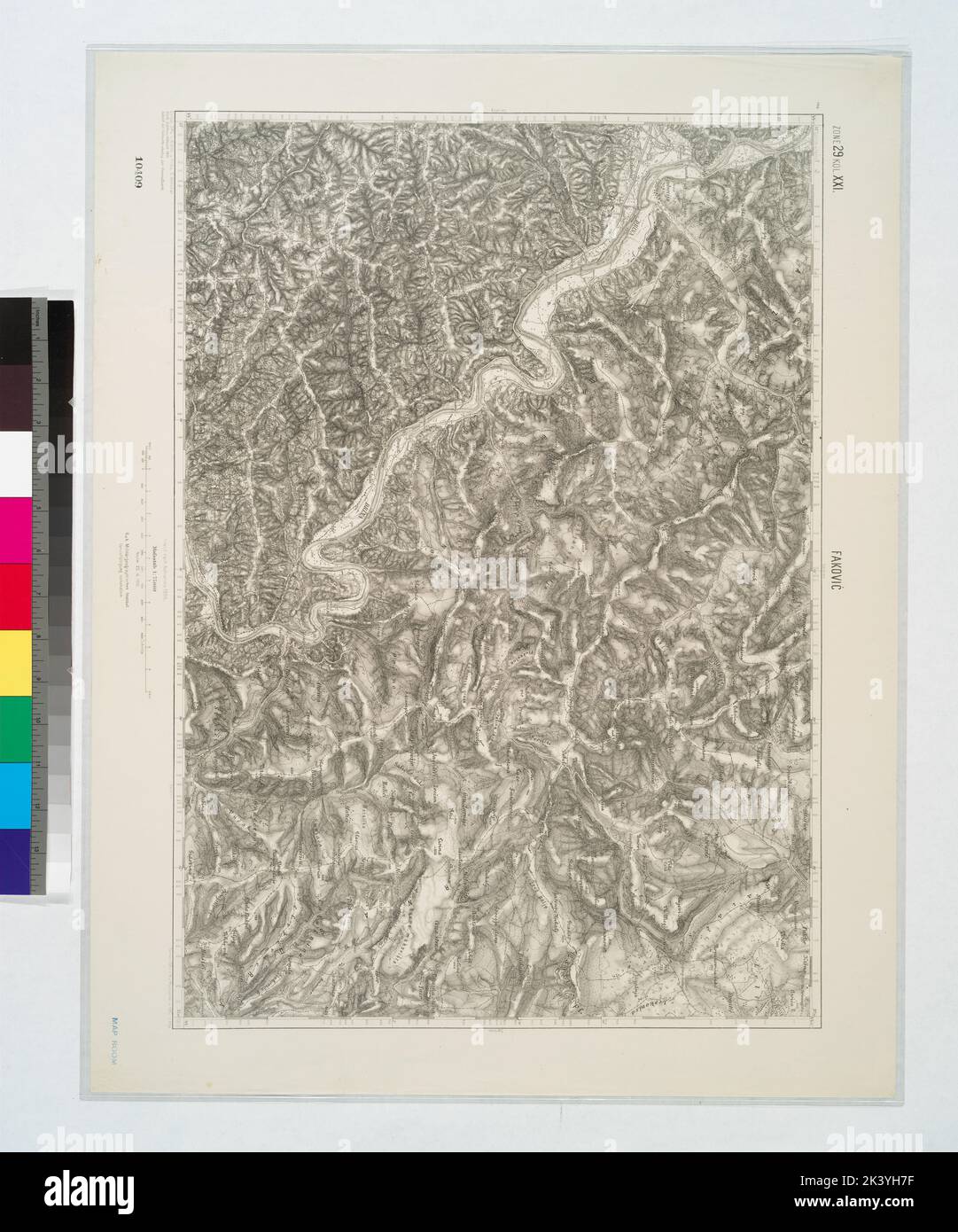 Fakovic. Cartographic. Maps, Topographic maps. 1908. Lionel Pincus and ...