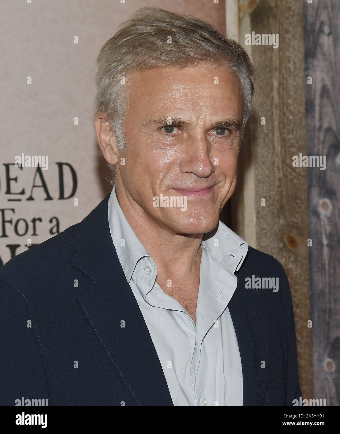 Christoph Waltz arrives at the DEAD FOR A DOLLAR Premiere held at the ...