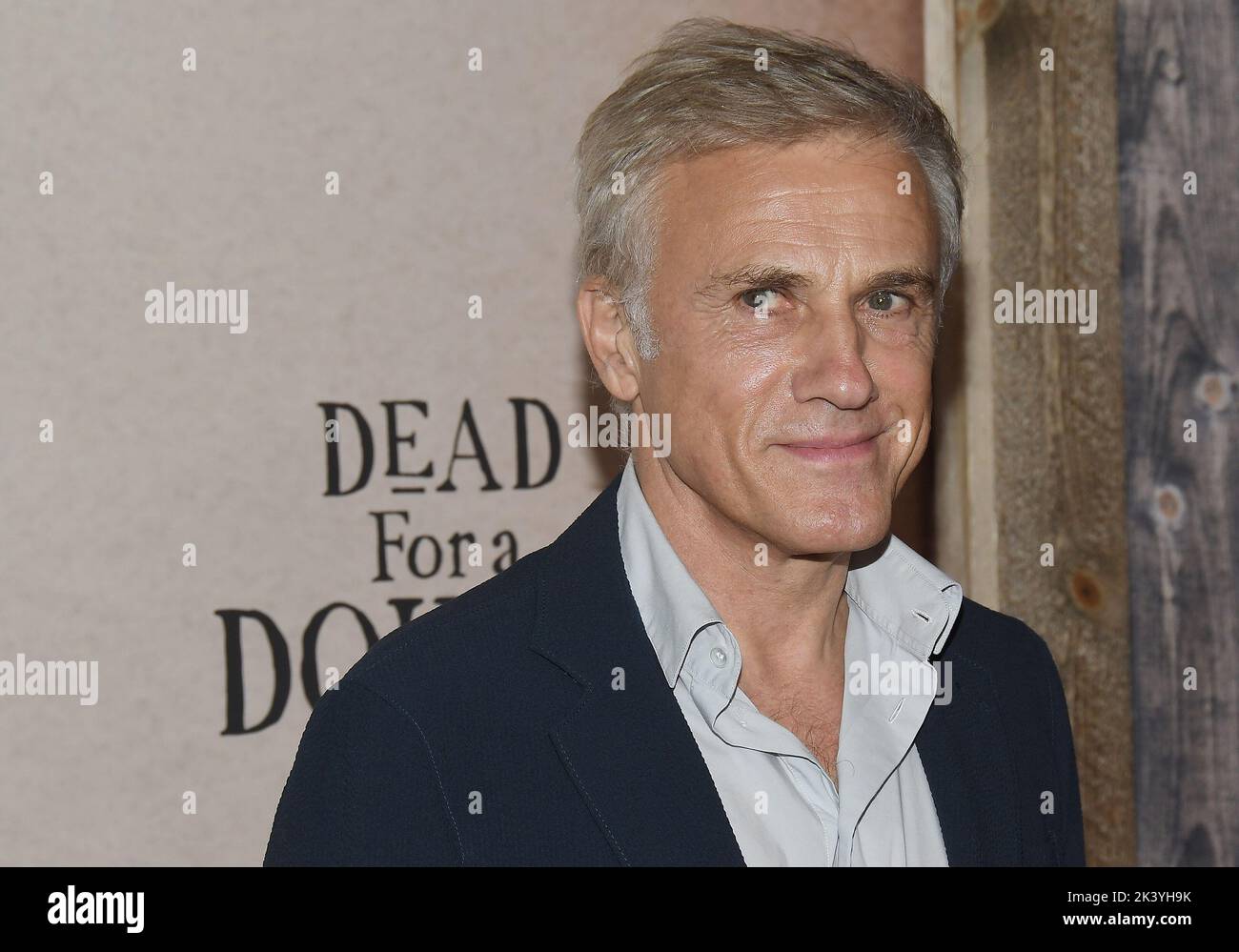 Christoph Waltz arrives at the DEAD FOR A DOLLAR Premiere held at the ...
