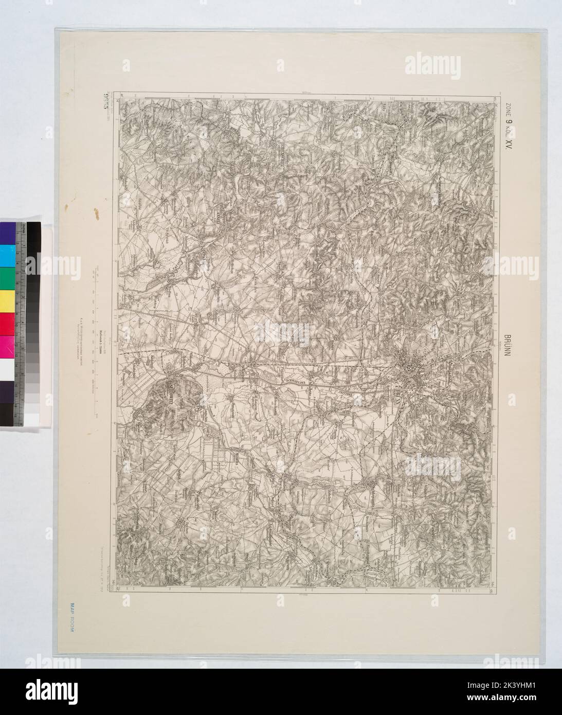 Brunn. Cartographic. Maps, Topographic maps. 1912. Lionel Pincus and ...
