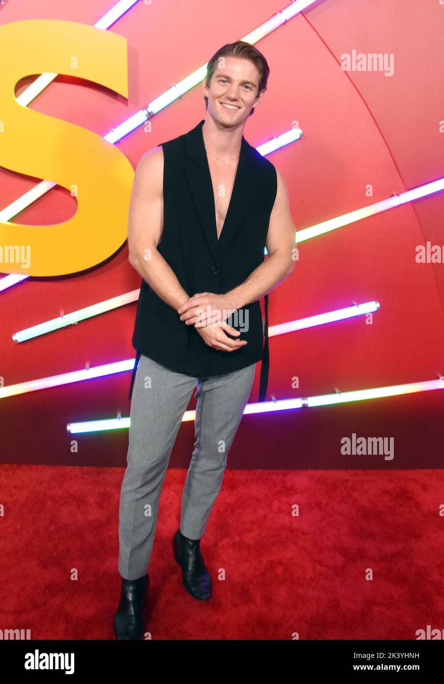 Los Angeles, California, USA 28th September 2022 Actor Nico Greetham ...