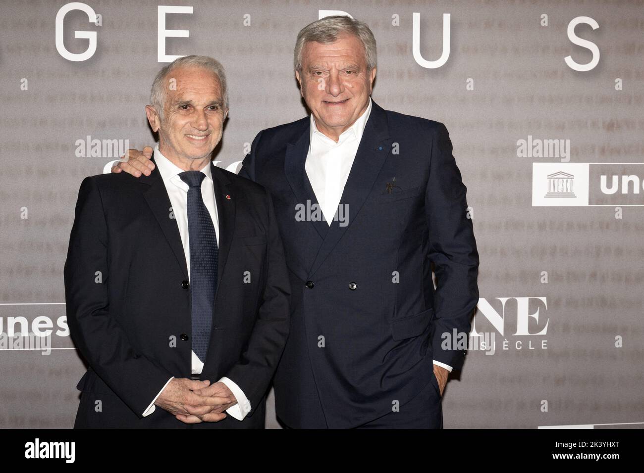 Alain Terzian and Sidney Toledano attend the Simone, Le Voyage du ...