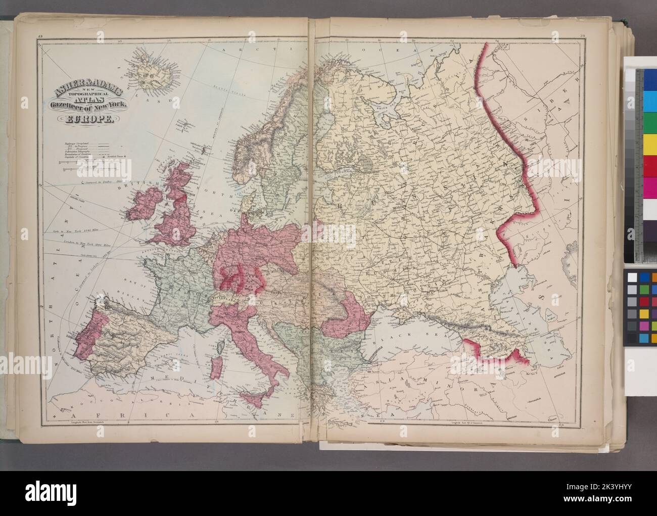 Europe Cartographic. Atlases, Maps. 1871. Lionel Pincus and Princess ...