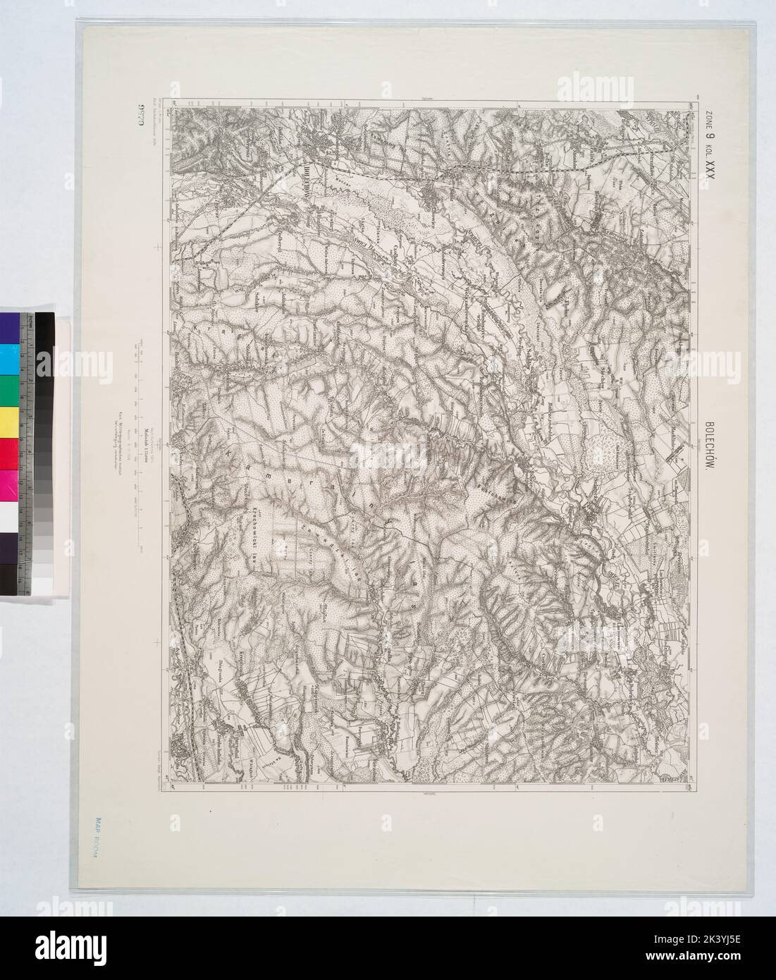 Bolechow. Cartographic. Maps, Topographic maps. 1894. Lionel Pincus and ...