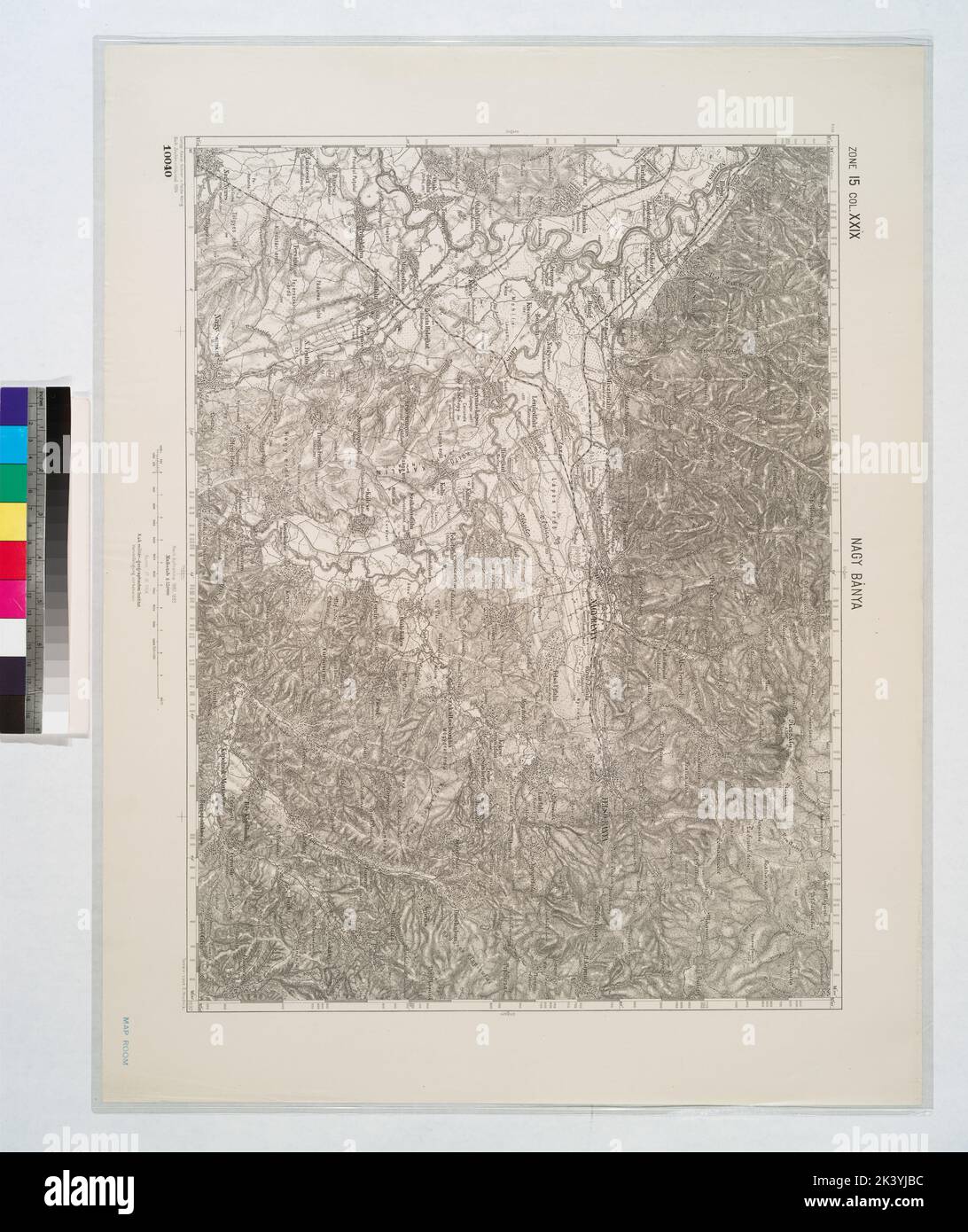 Nagy Banya. Cartographic. Maps, Topographic maps. 1908. Lionel Pincus ...
