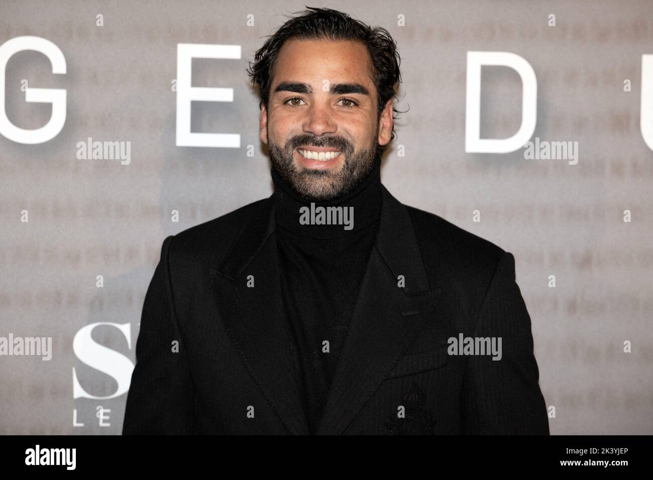 Yoann Huget attends the Simone, Le Voyage du Siecle Premiere at UNESCO ...