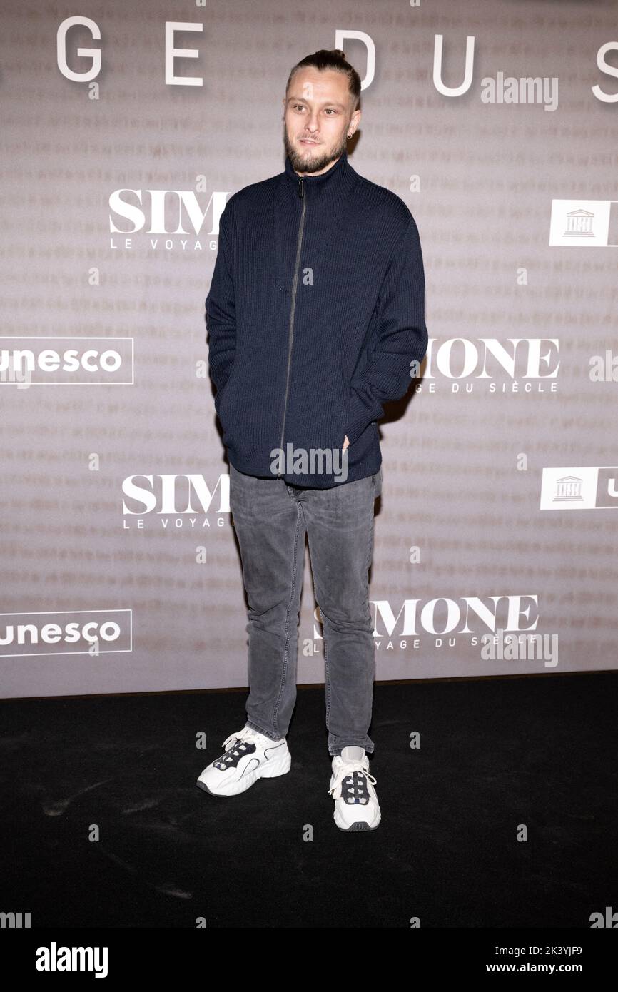 Rod Paradot attends the Simone, Le Voyage du Siecle Premiere at UNESCO ...