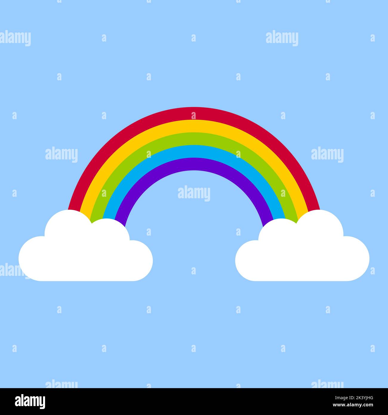 White orange color clouds Stock Vector Images - Alamy