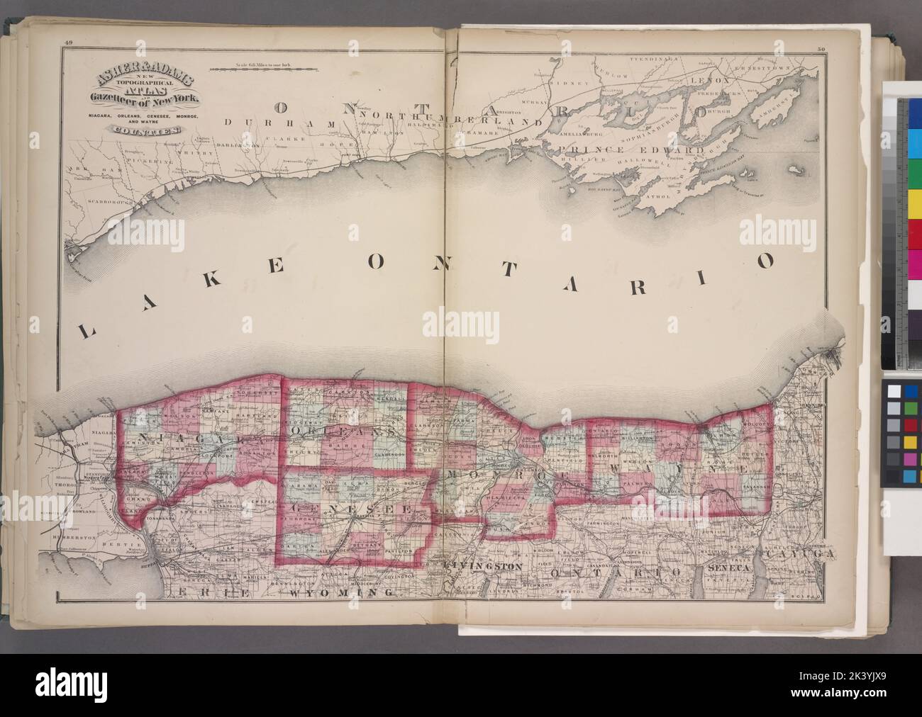 Niagara, Orleans, Genesee, Monroe, and Wayne counties" Cartographic ...