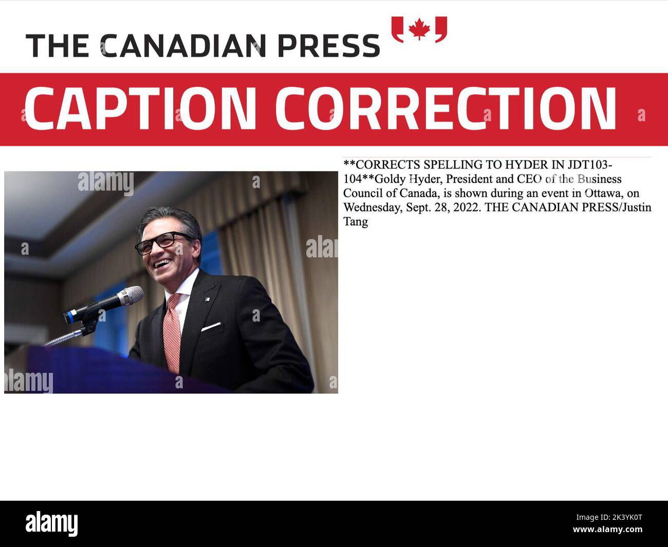 Goldy Hyder, President and CEO of the Business Council of Canada, is ...