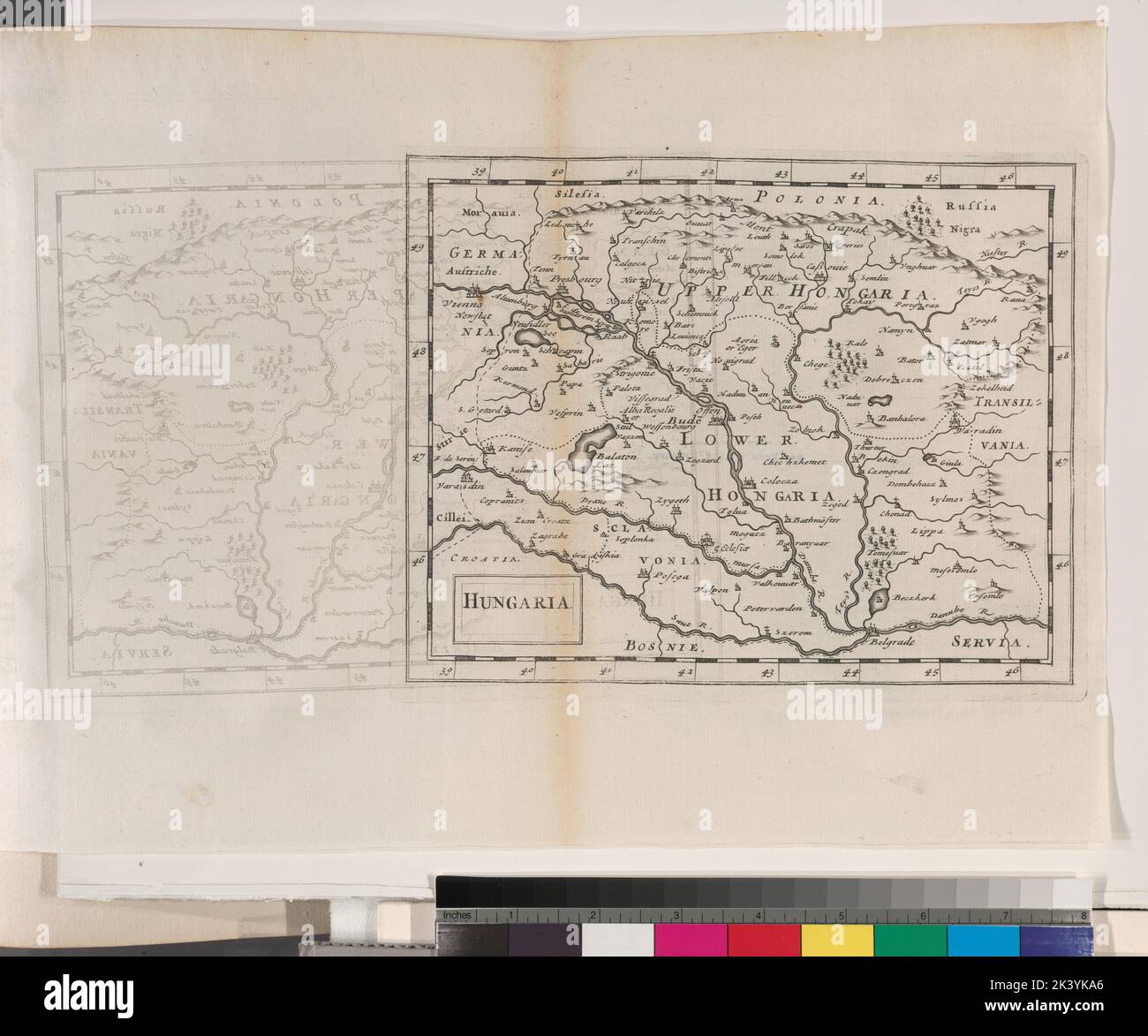 Hungaria map hi-res stock photography and images - Alamy