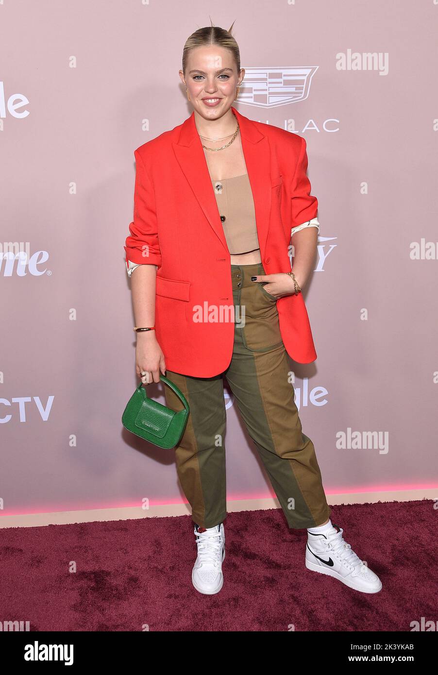 Renee Rap arriving to Variety's 2022 Power of Women: Los Angeles event ...