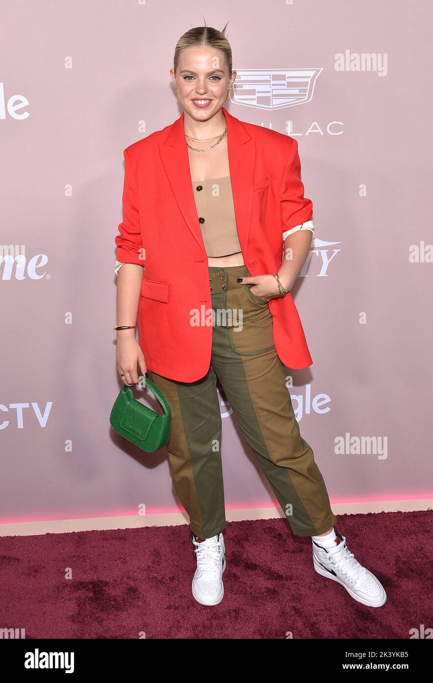 Renee Rap arriving to Variety's 2022 Power of Women: Los Angeles event ...