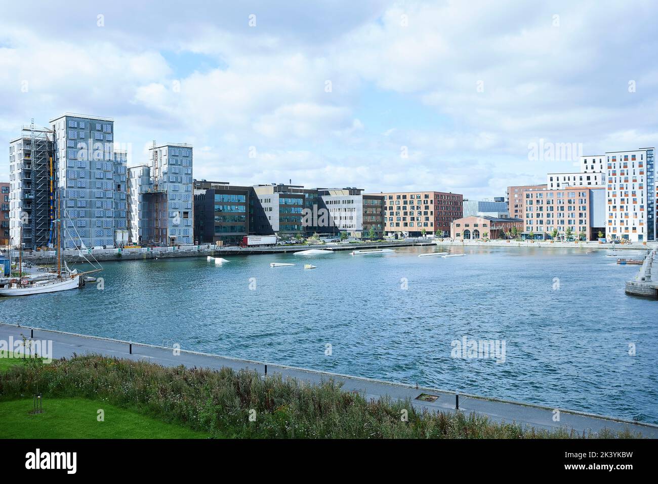 Aalborg skyline hi-res stock photography and images - Alamy