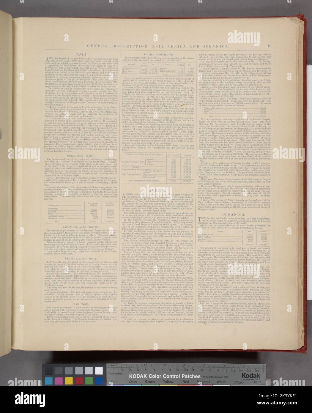 General Description - Asia, Africa, and Oceanica. Cartographic. Atlases ...