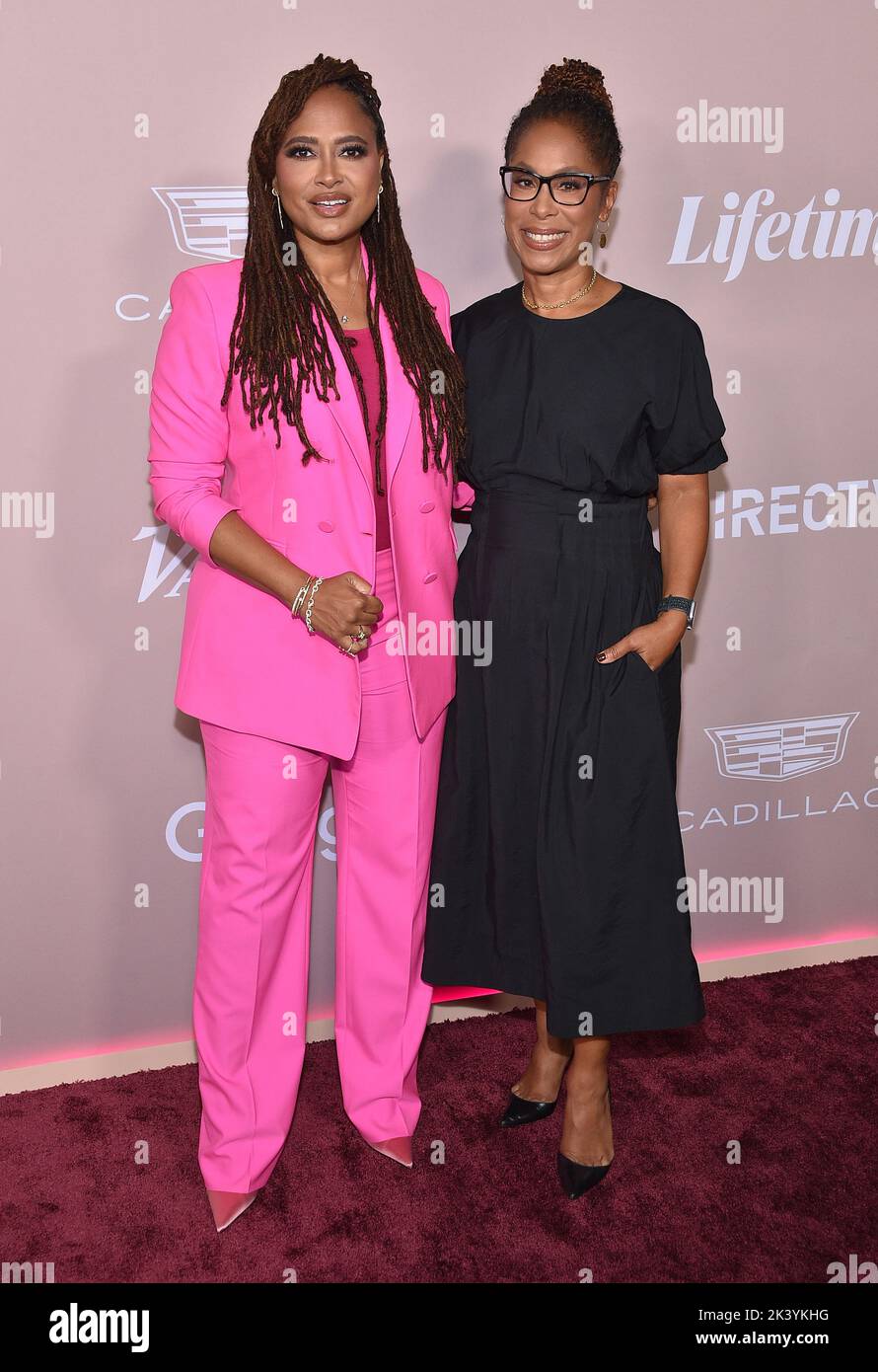 Ava DuVernay and Channing Dungey arriving to Variety's 2022 Power of ...