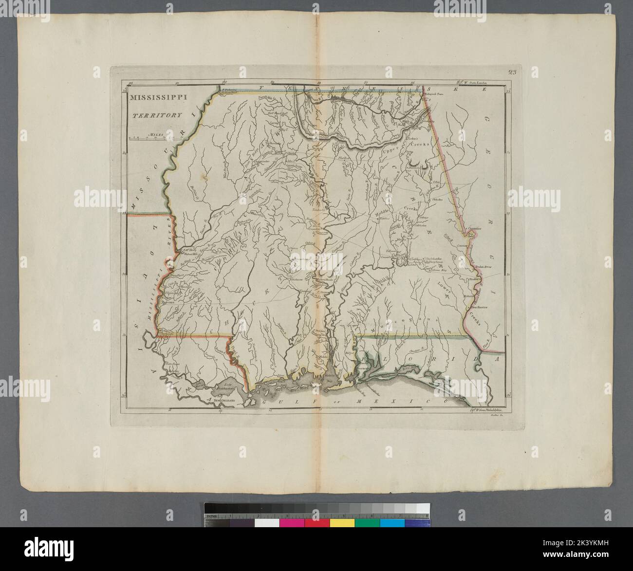 Mississippi Territory Cartographic. Maps. 1814. Lionel Pincus and ...