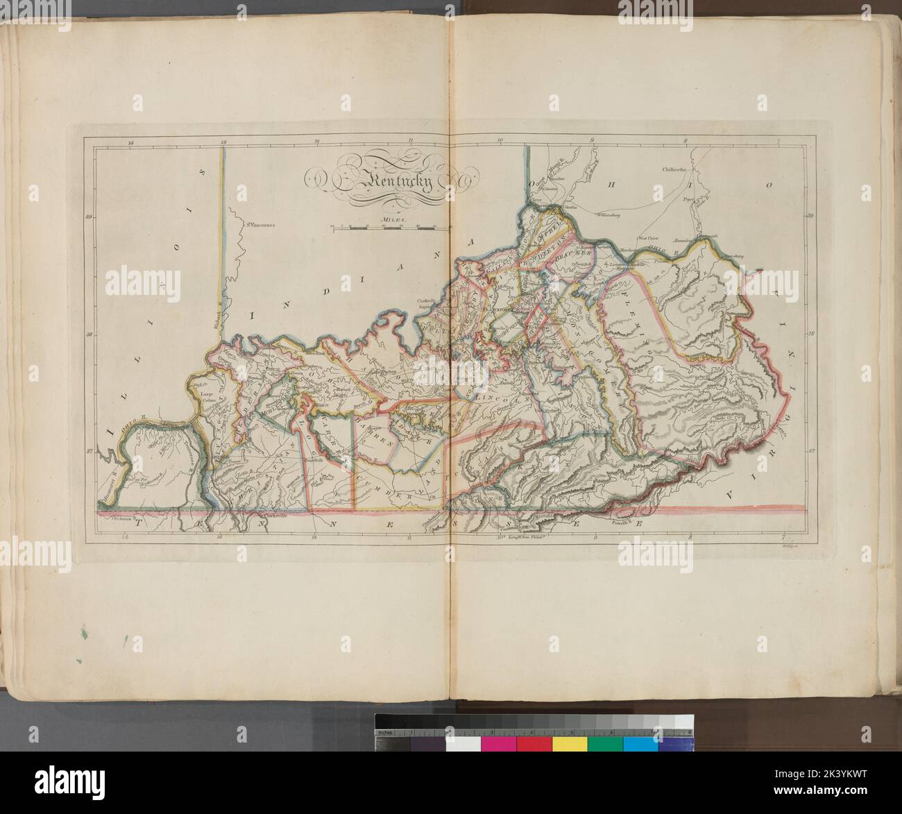 Kentucky Cartographic. Maps. 1814. Lionel Pincus and Princess Firyal ...
