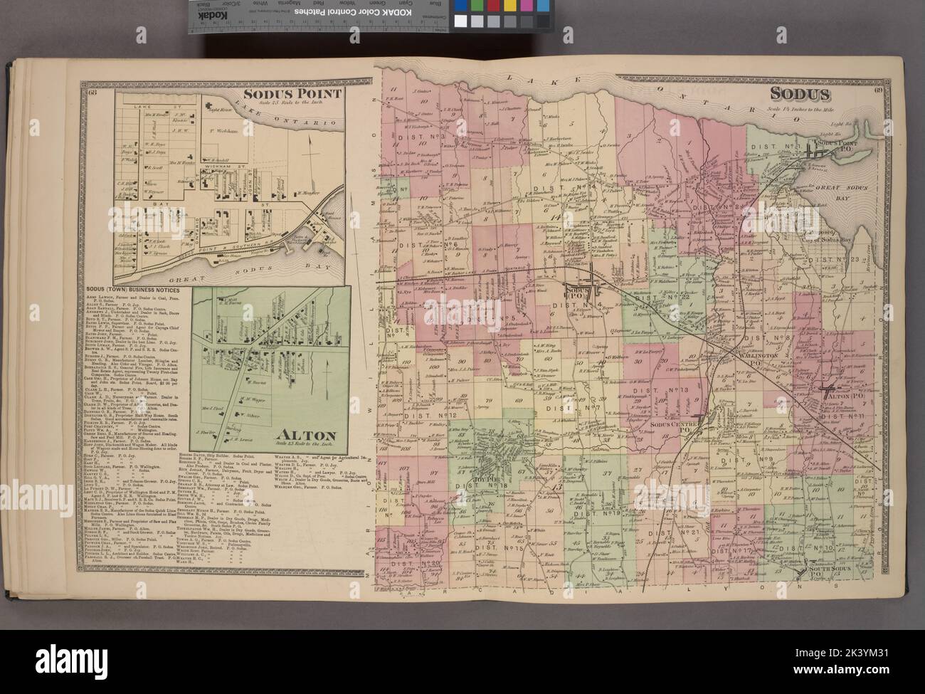 Map of alton hi-res stock photography and images - Alamy