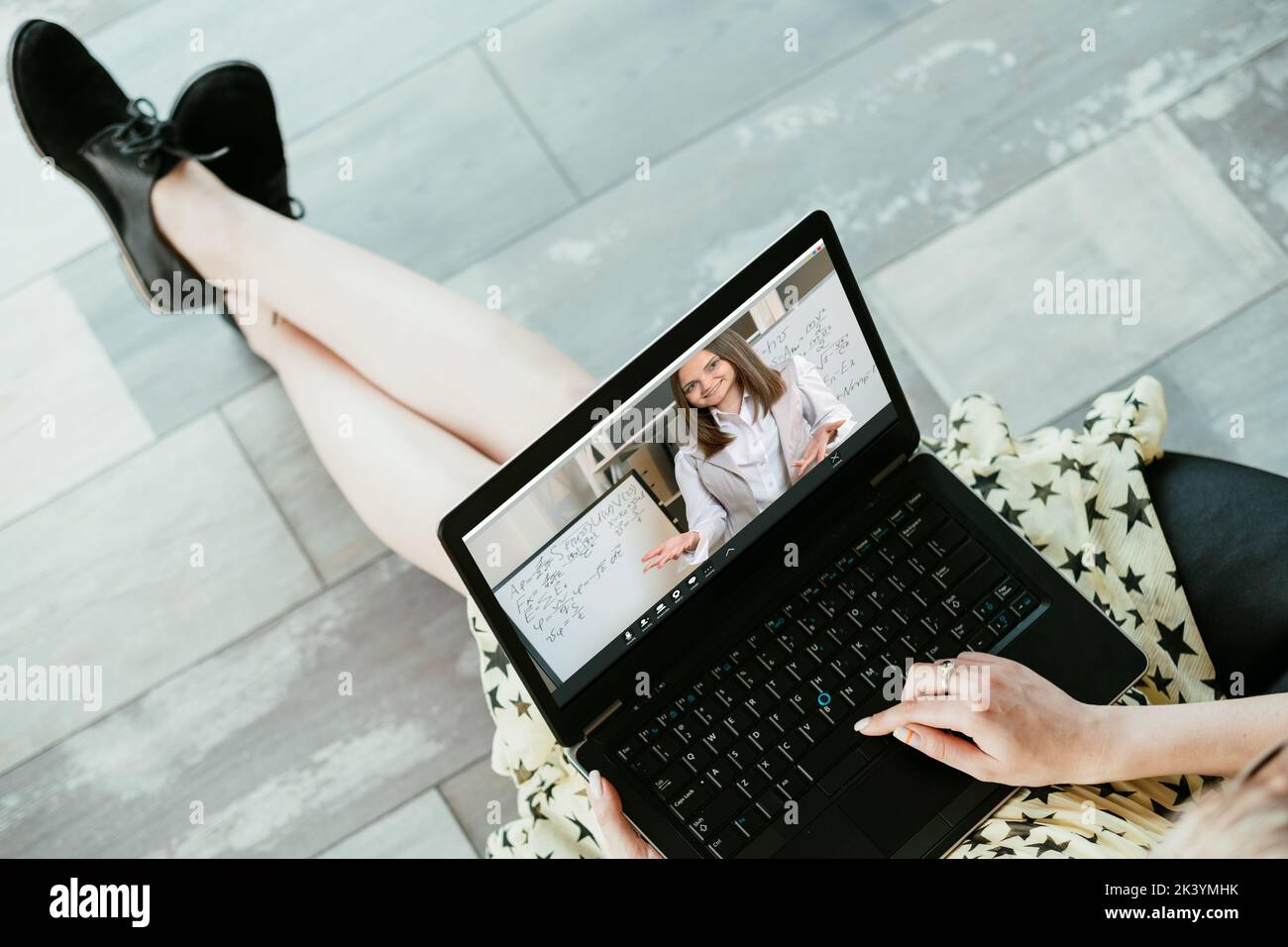 Digital lesson hi-res stock photography and images - Alamy