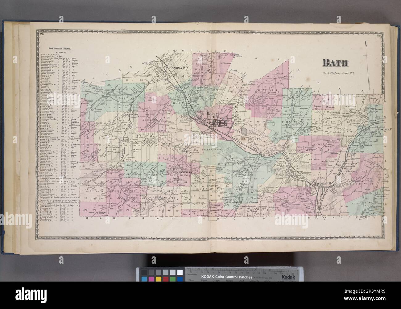 Bath New York On Map at Peter Chavez blog