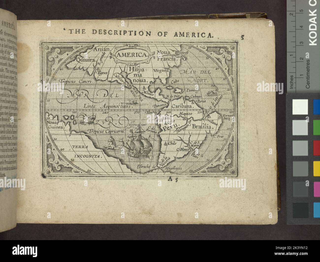 America. Description of America Cartographic. Maps, Atlases. 1603 ...
