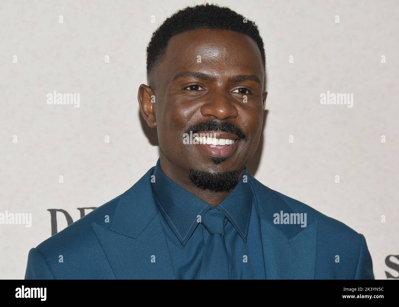 Los Angeles, USA. 28th Sep, 2022. Warren S.L. Burke arrives at the DEAD ...