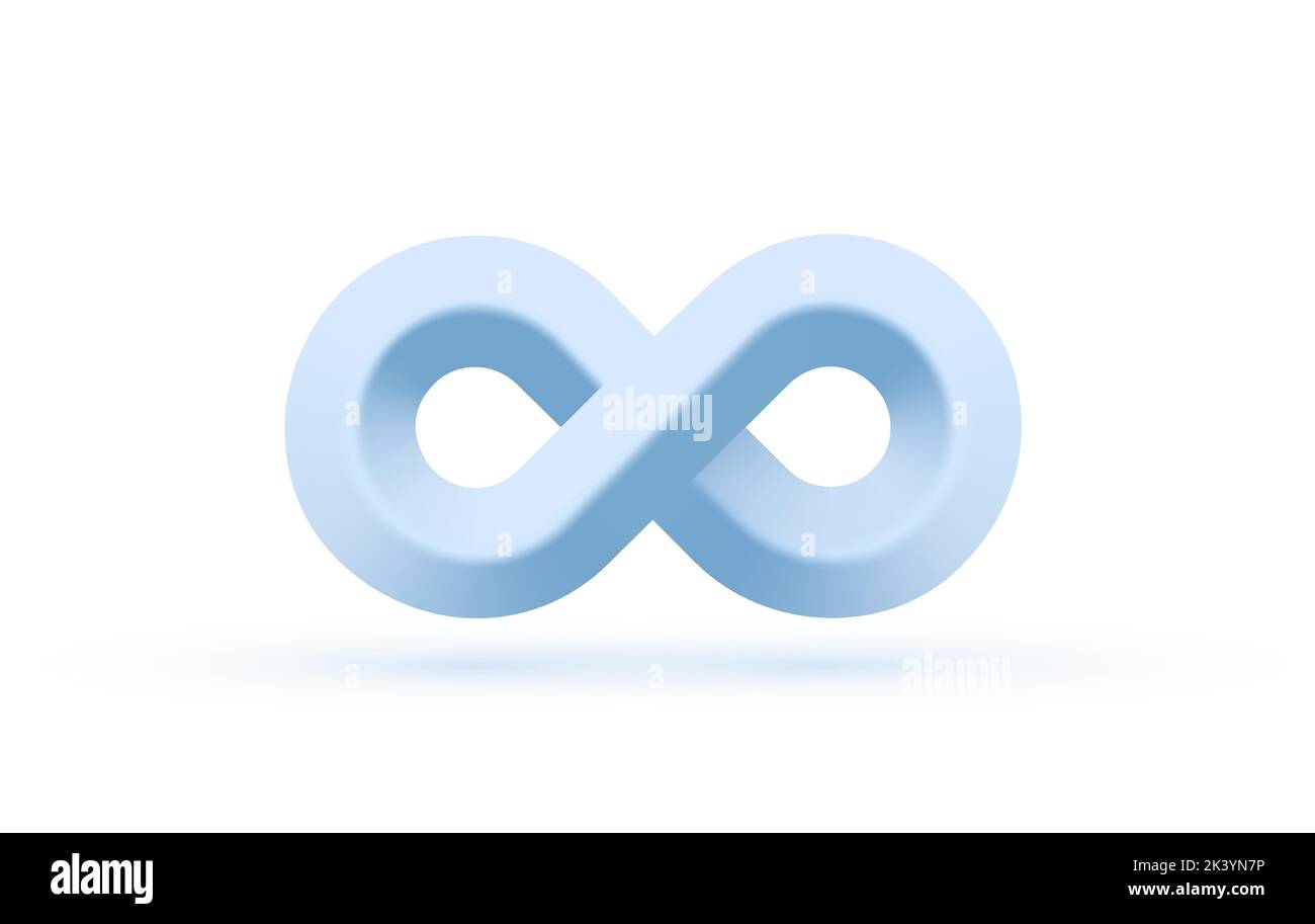 Infinity color icon, sign element graphic. Vector illustration Stock ...