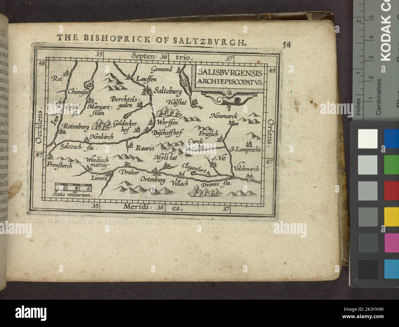 Salisburgensis Archiepiscopatus. Cartographic. Maps, Atlases. 1603 ...