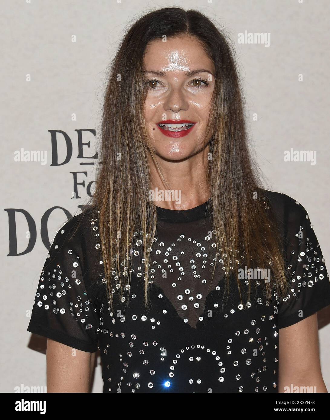 Jill Hennessy arrives at the DEAD FOR A DOLLAR Premiere held at the DGA ...