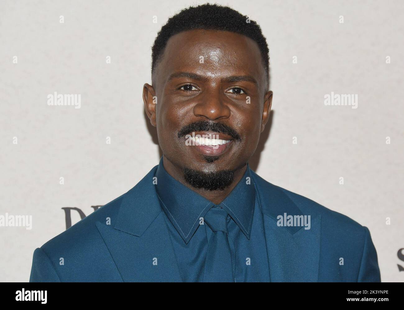 Warren S.L. Burke arrives at the DEAD FOR A DOLLAR Premiere held at the ...
