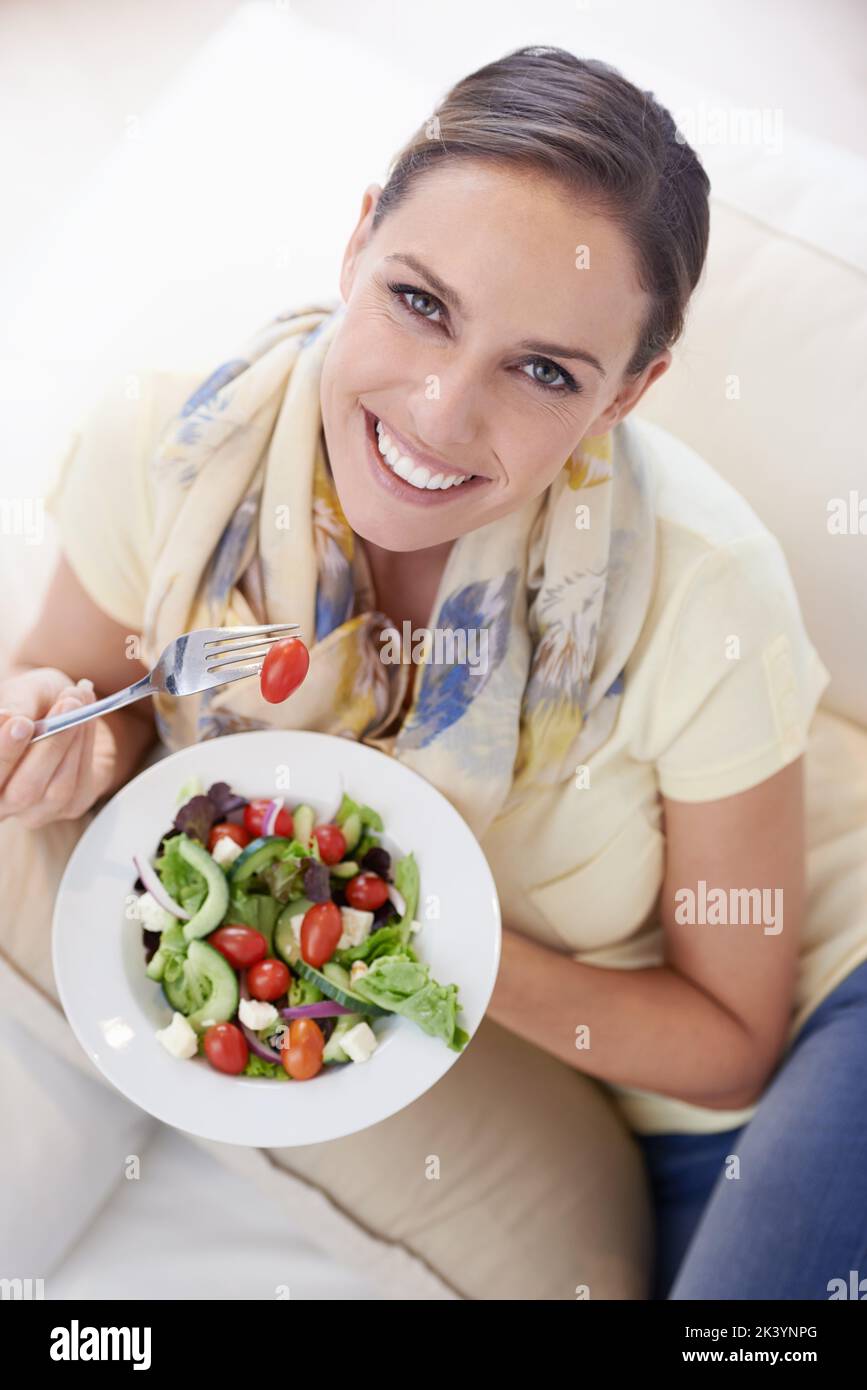 Real greek salad hi-res stock photography and images - Alamy