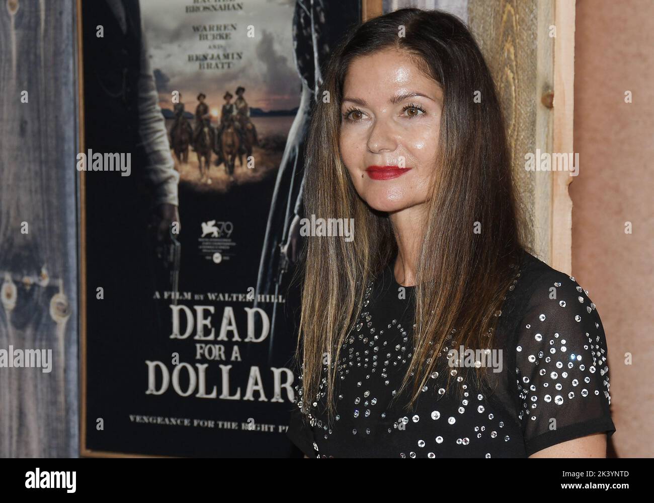 Jill Hennessy arrives at the DEAD FOR A DOLLAR Premiere held at the DGA ...