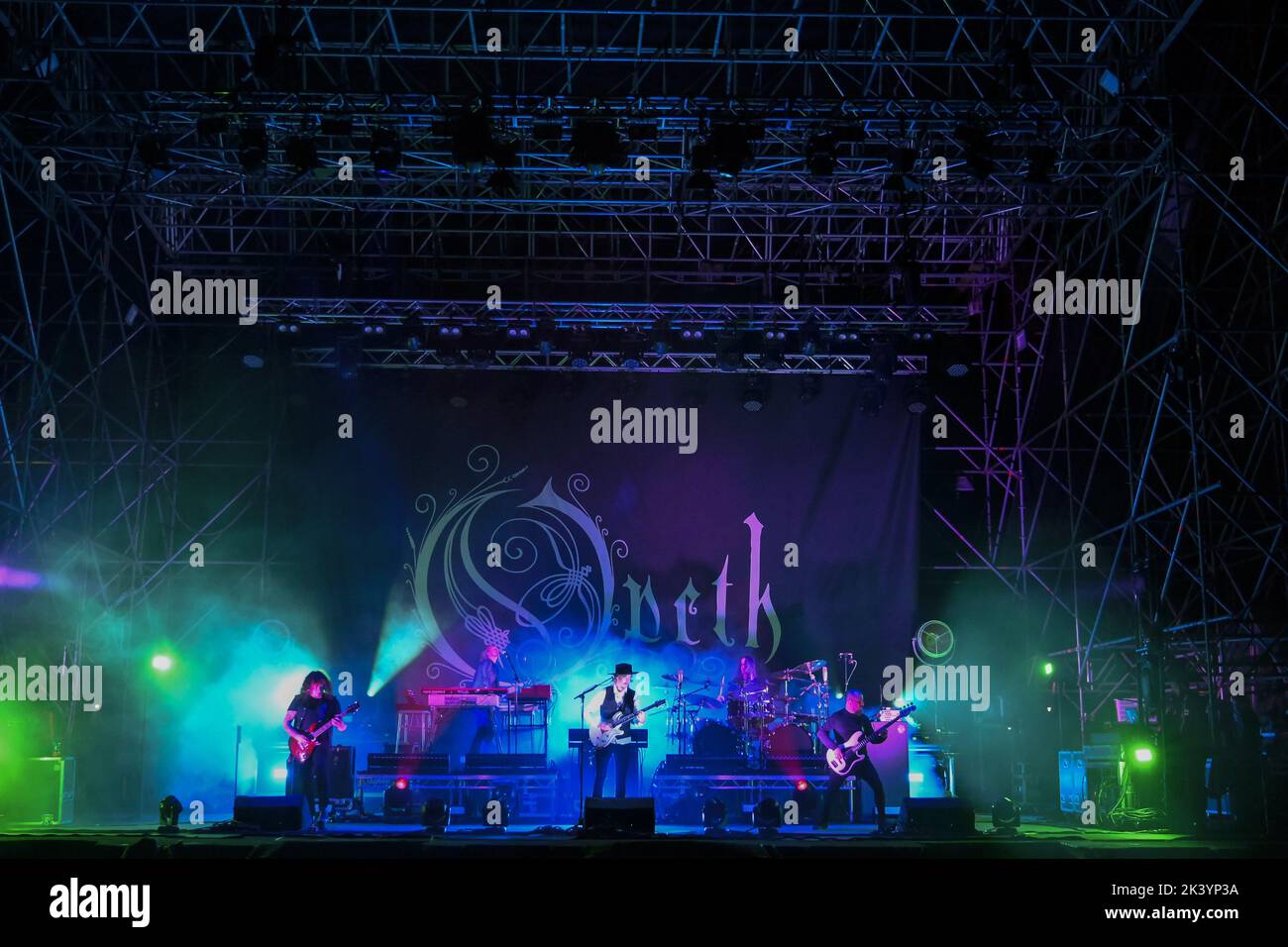 Opeth during the In Cauda Venenum Tour, on 28th September 2022 at the ...