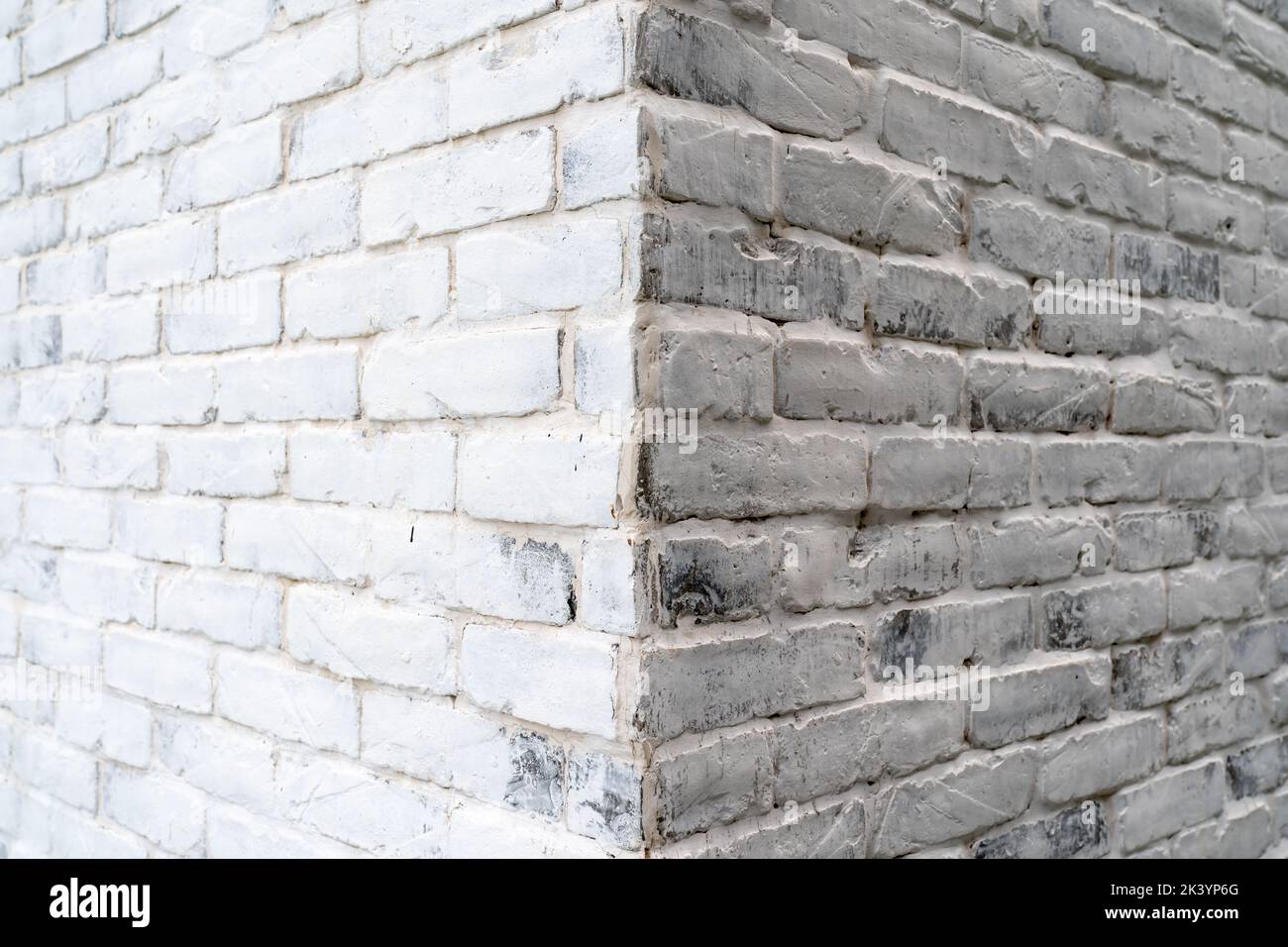 Brick Wall Wallpaper Texture Clinker And Concrete Pattern In Old Vintage White Colour Theme