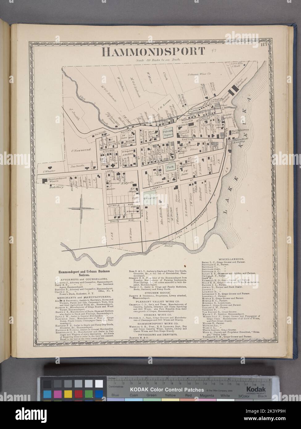 Map of urbana hi-res stock photography and images - Alamy