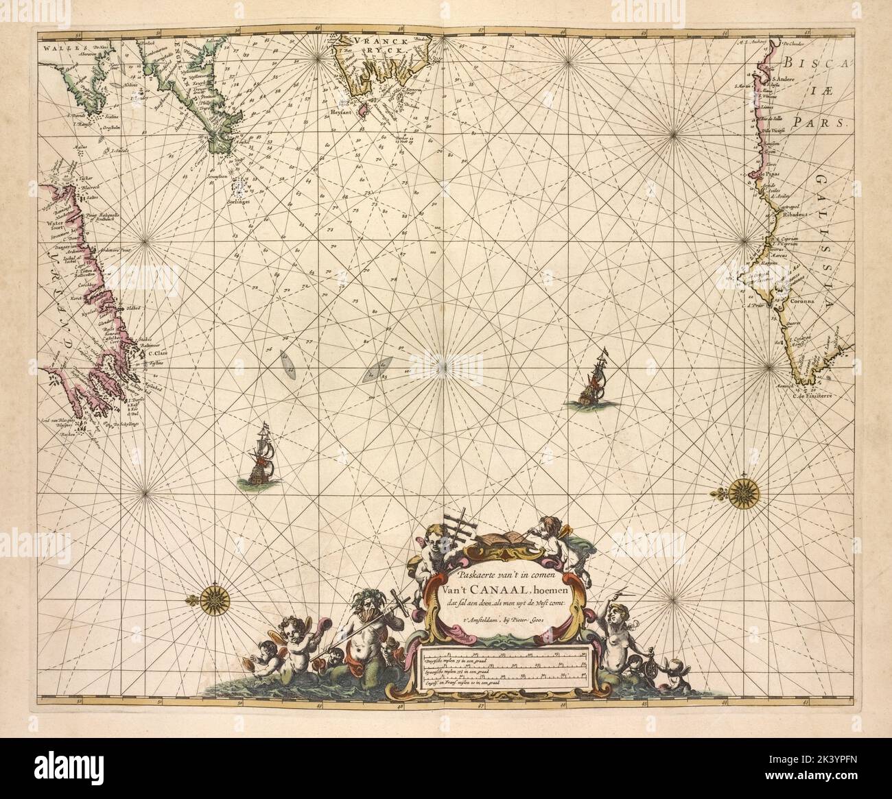 Paskaert van't in comen van't Canaal. Paskaert van't inkomen uyt den ...