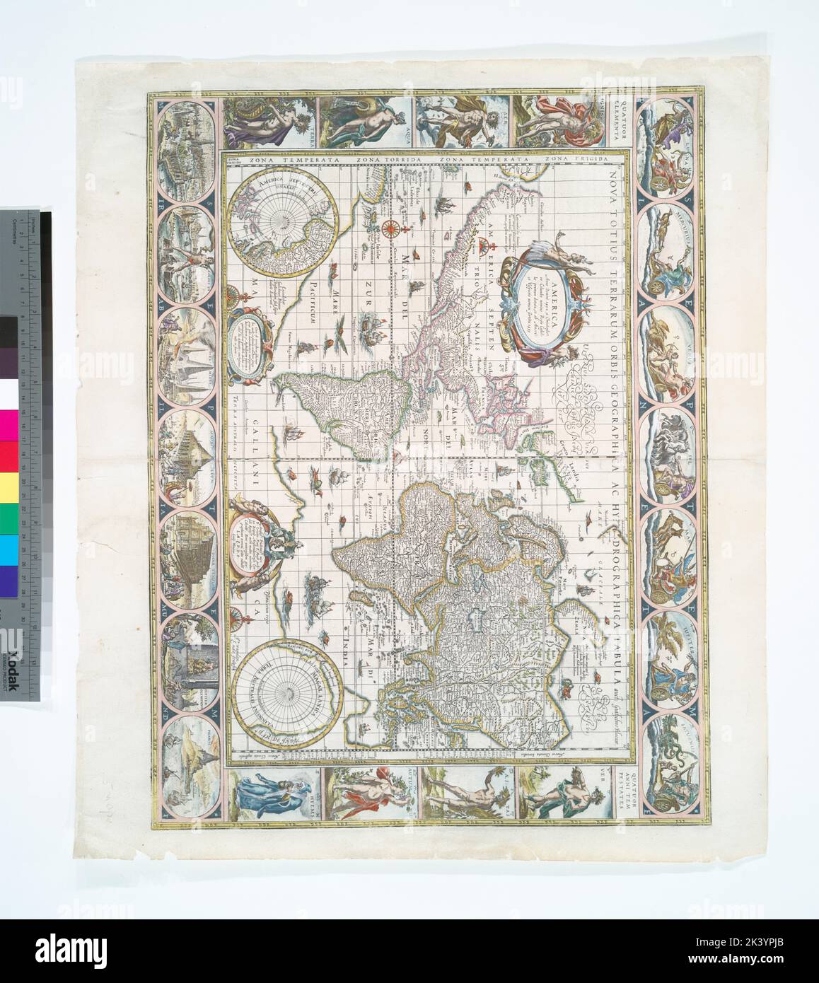 Nova totius terrarum orbis geographica ac hydrographica tabula ...
