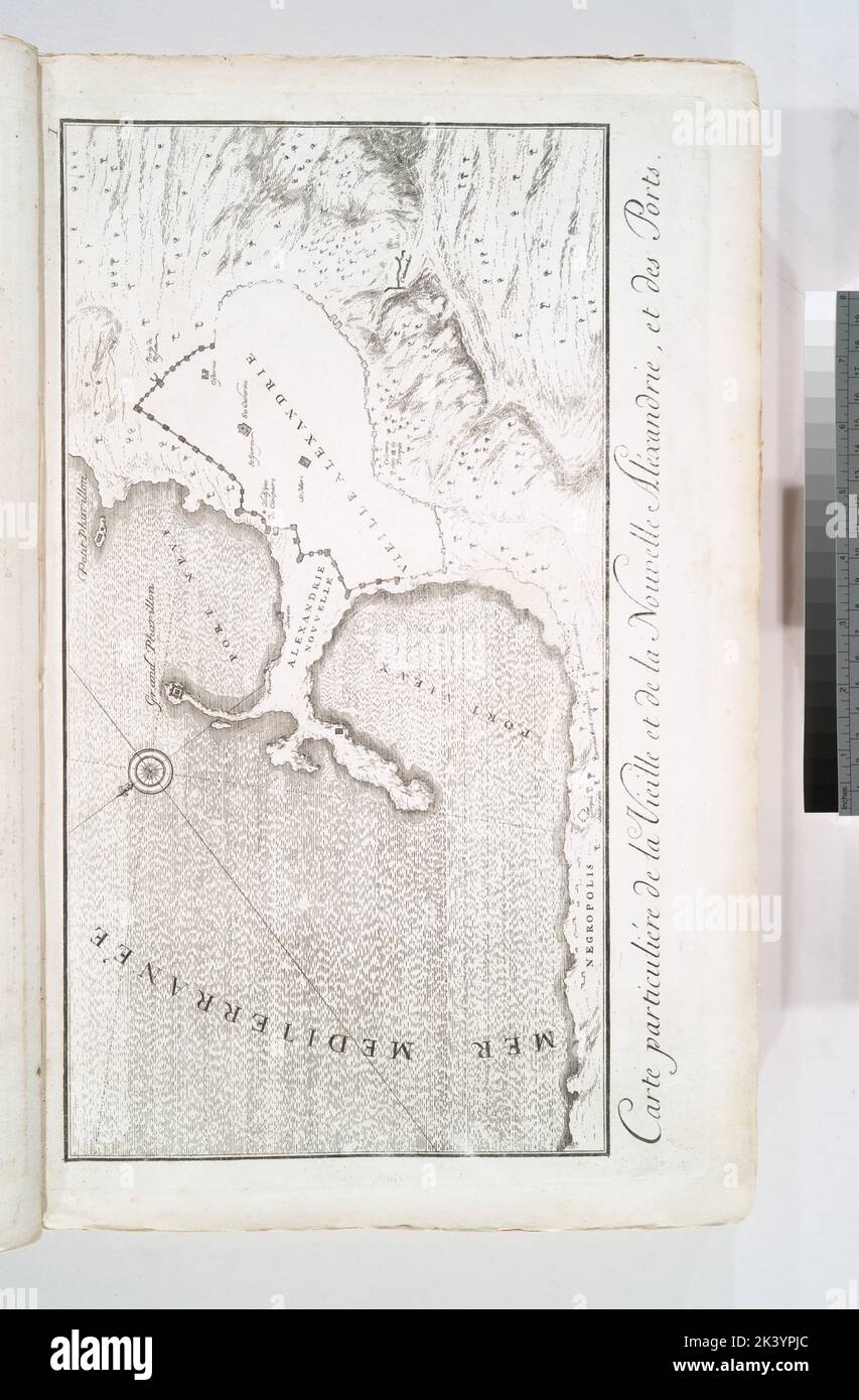 Carte particuliére de la vieille et de la nouvelle Alexandrie, et des ...