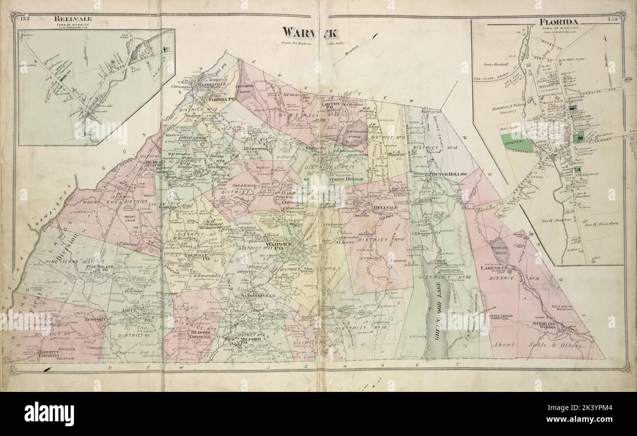 Bellvale Village; Warwick Township; Florida Village Cartographic ...