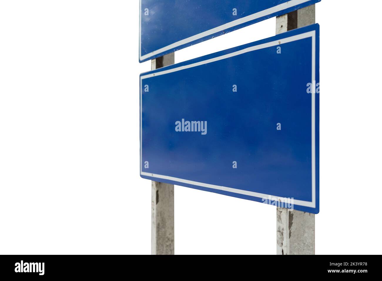 clear isolated traffic sign on white background. Clipping Paths Stock ...