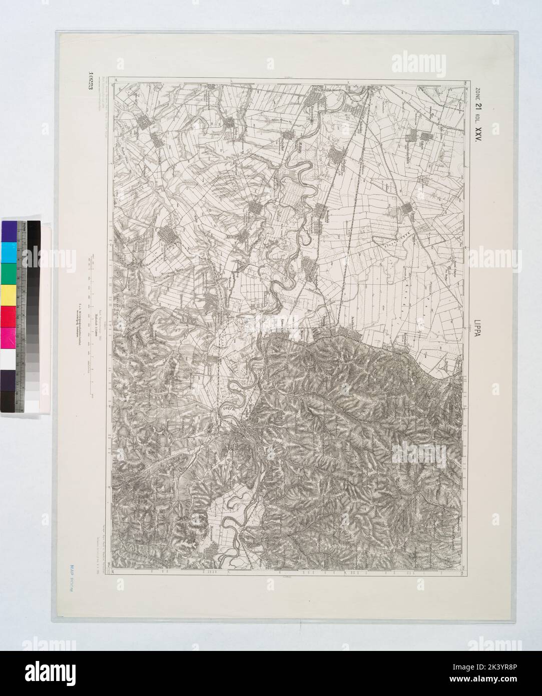 Lippa. Cartographic. Maps, Topographic maps. 1912. Lionel Pincus and ...