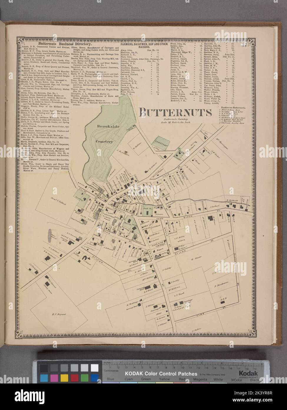 Otsego map hi-res stock photography and images - Alamy