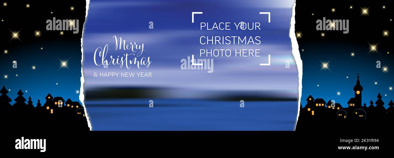 Christmas banner social media header template or Christmas product ...