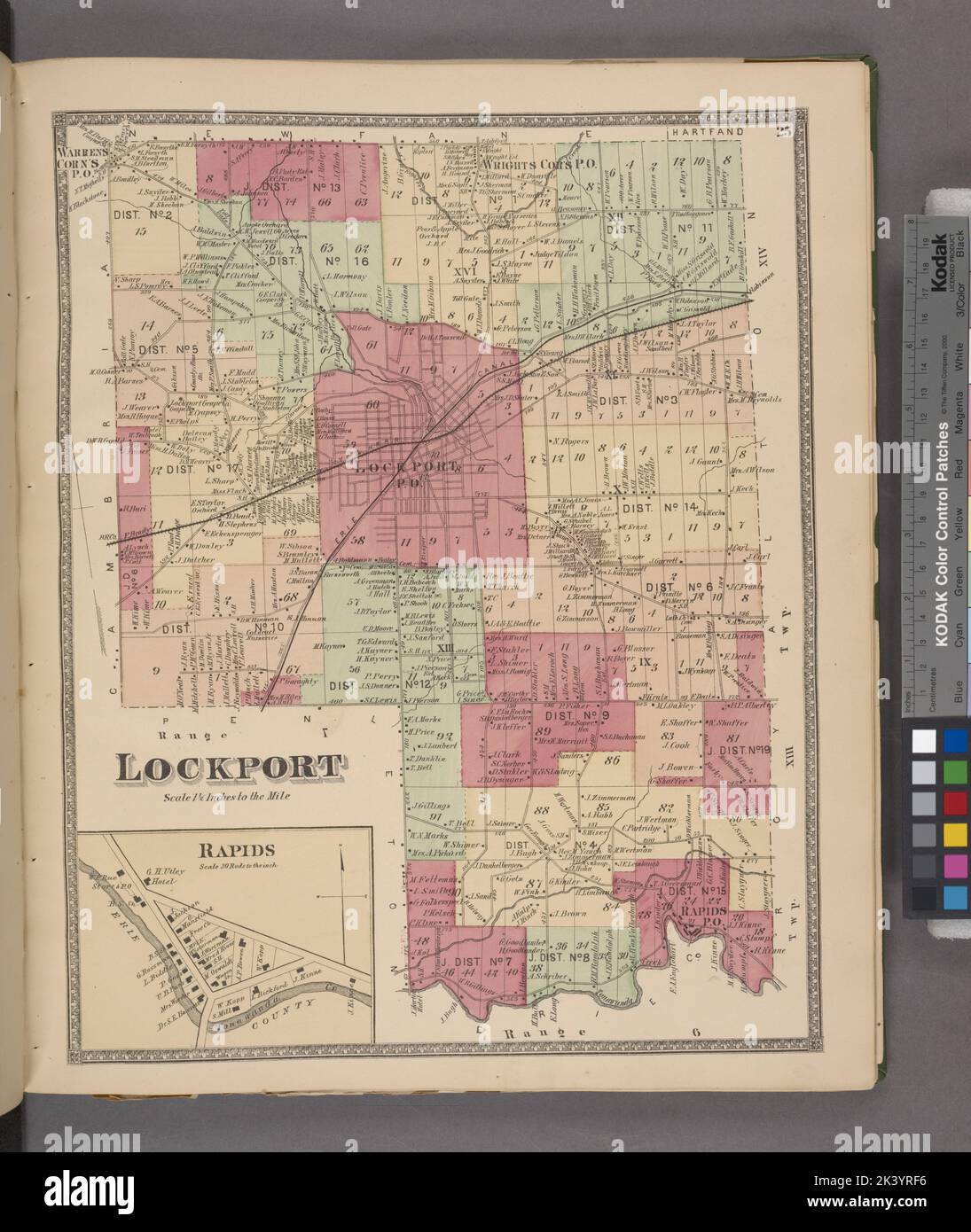 Map of lockport hi-res stock photography and images - Alamy